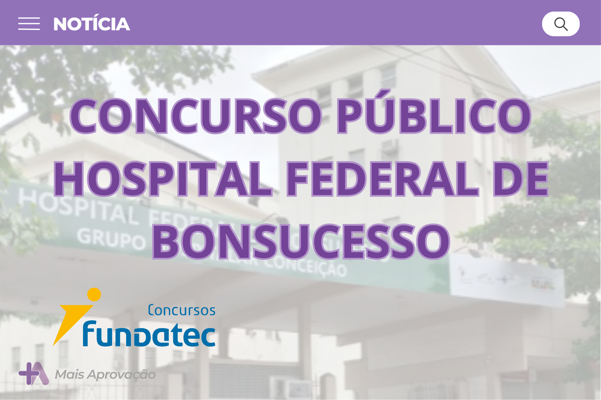 Mais Aprovação: Cursos Preparatórios para concurso